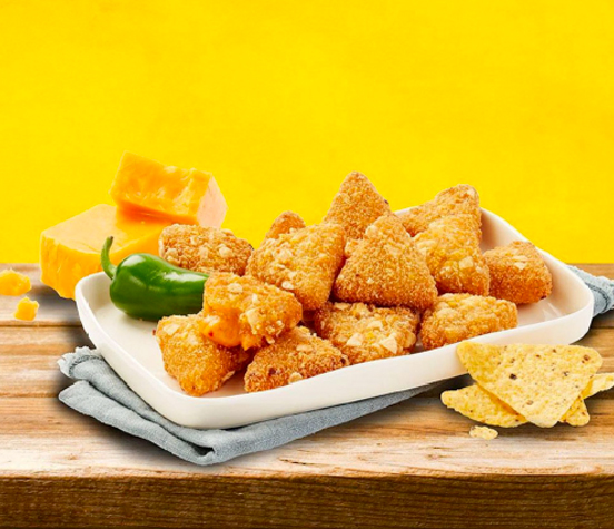 SNACK NACHO CHEESE BITES KG.1 CGM SURGELATO PREFRITTO Surgelati Snack e ...