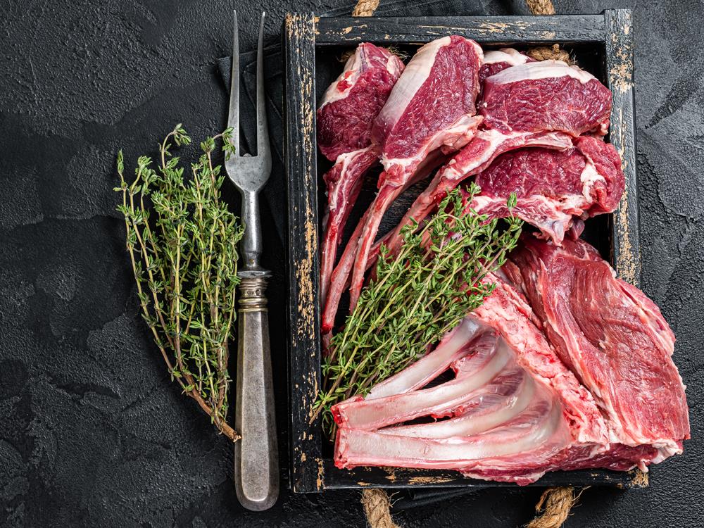 CARRE'' AGNELLO IRLANDA LOMBO SOTTOVUOTO Carne Fresca Agnello/Ovino FILENI