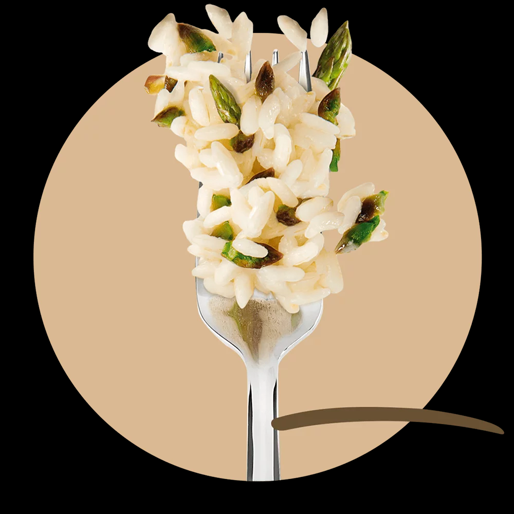 SURGITAL RISOTTO CON PUNTE DI ASPARAGI GR.300 FIORDIPRIMI SURGELATO ...