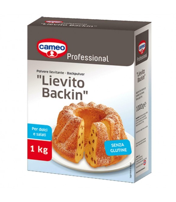 CAMEO PRO LIEVITO BACKIN KG.1 PER DOLCI E SALATI SENZA GLUTINE Food ...