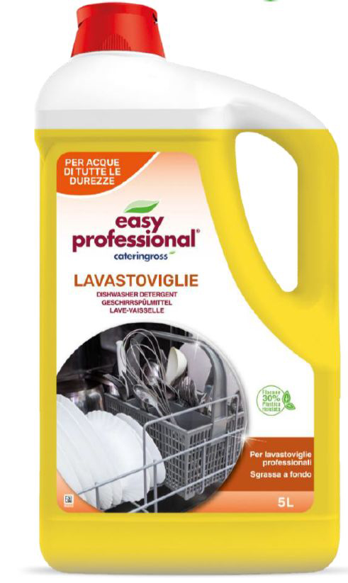 DETERSIVO PER LAVASTOVIGLIE LT.5 EASY PROFESSIONAL No food Detergenti EASY PROFESSIONAL