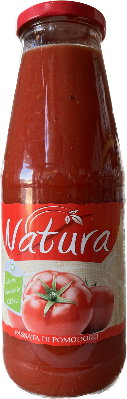 PASSATA DI POMODORO NATURA GR.700 PRODOTTO 100% ITALIANO Food (secco ...